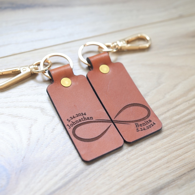 Infinity Couple Keychain - Etsy