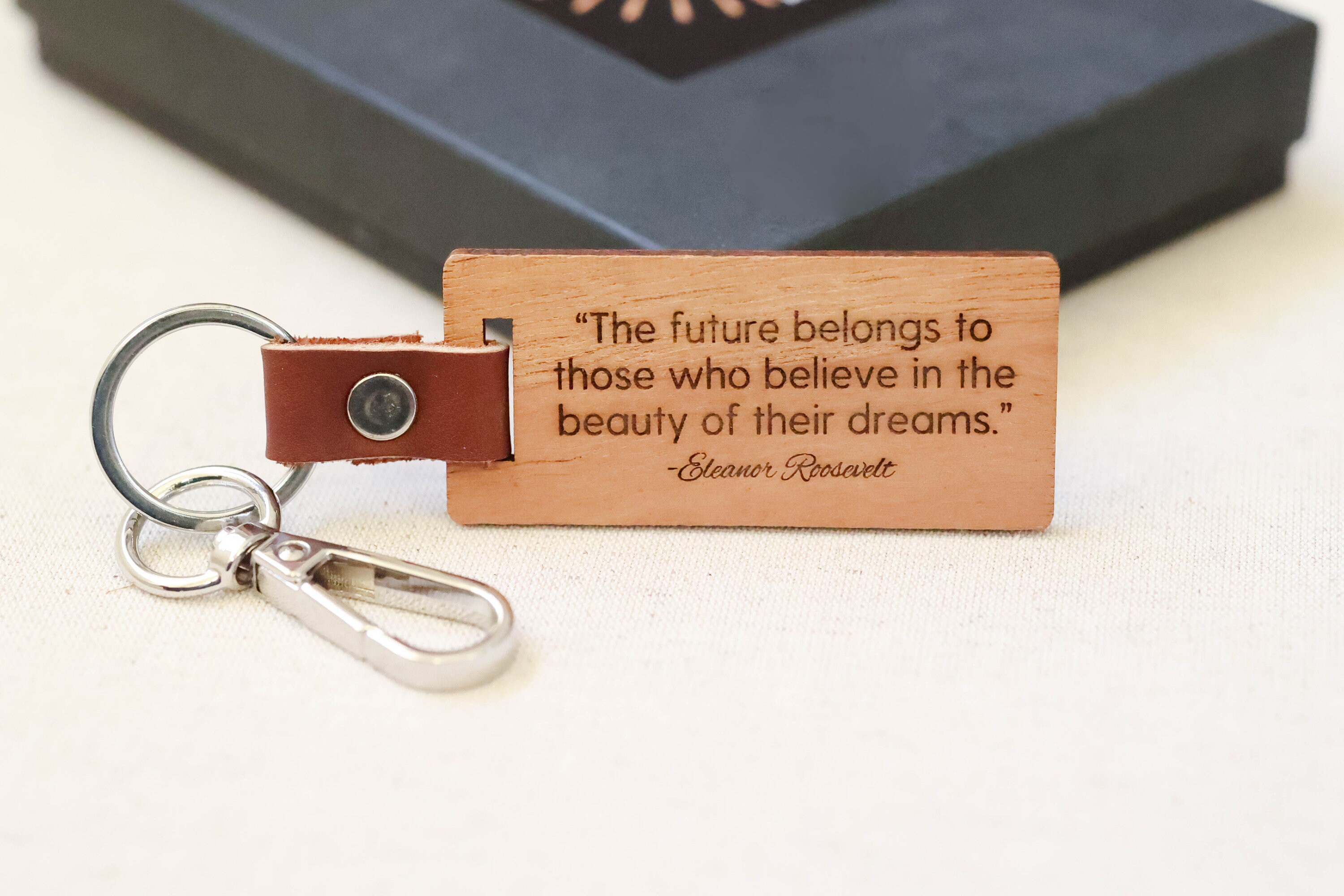 Personalized Graduation Gift Graduation Keychain Motivational Quote ...