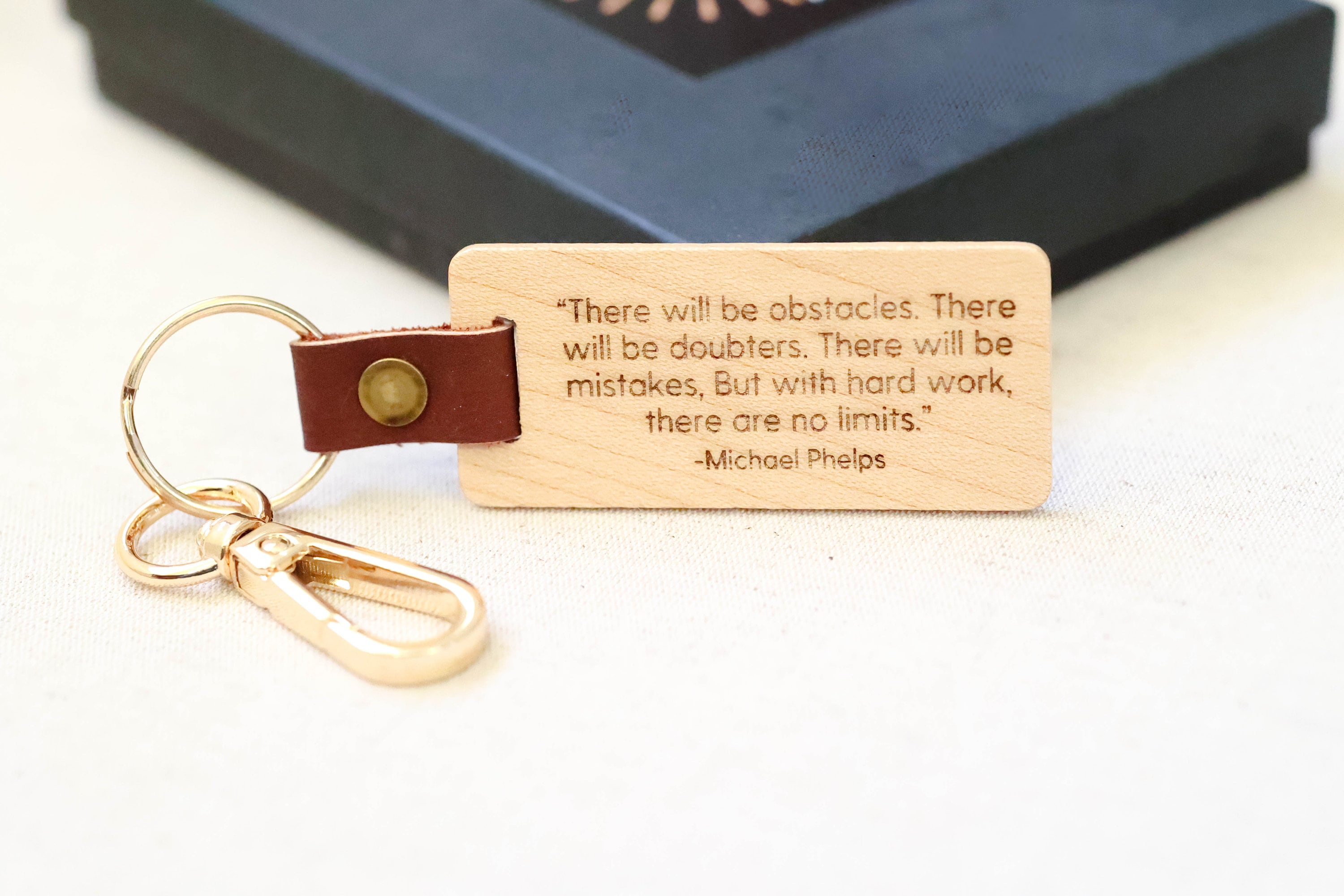 Personalized Graduation Gift Graduation Keychain Motivational Quote ...