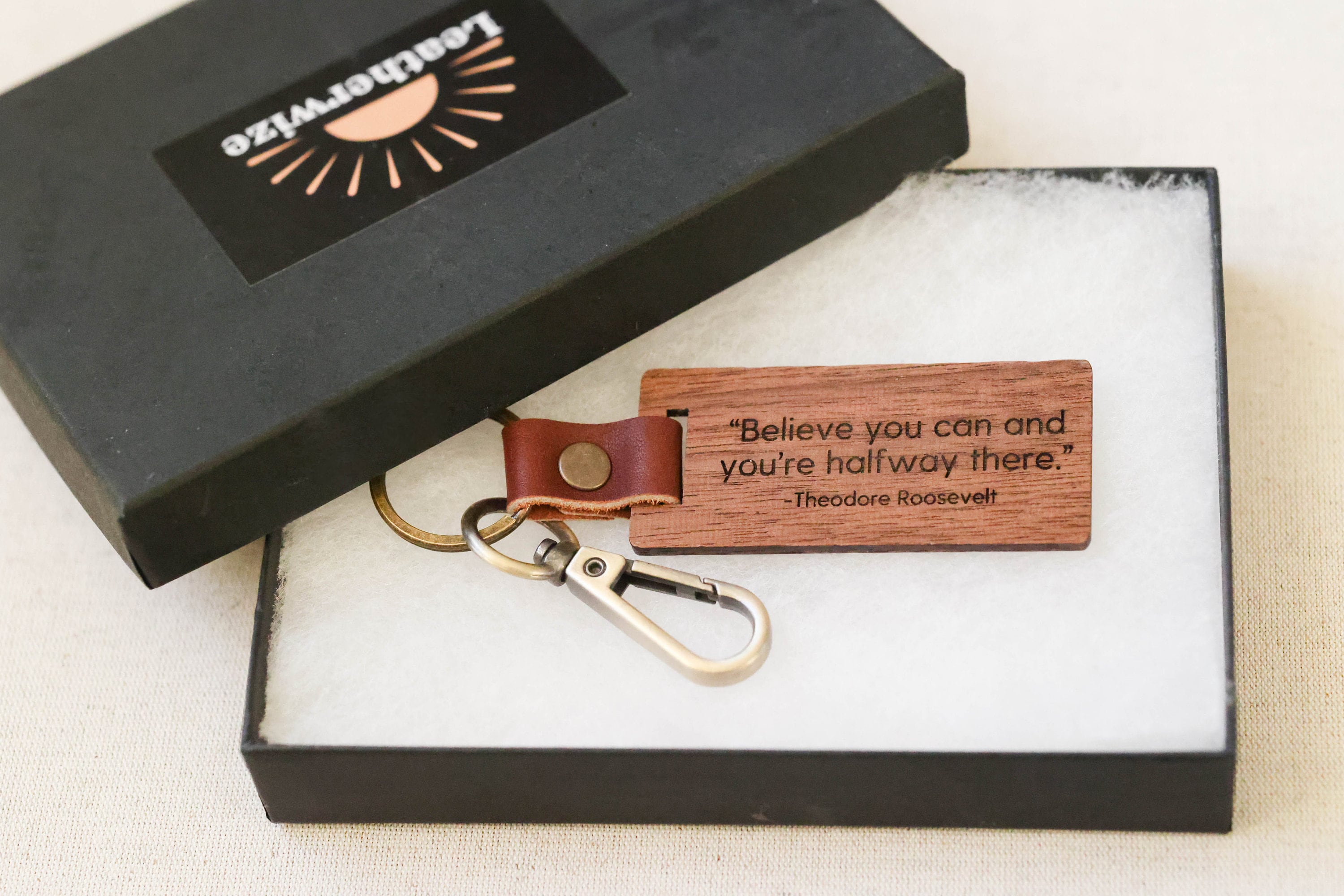 Personalized Graduation Gift Graduation Keychain Motivational Quote ...