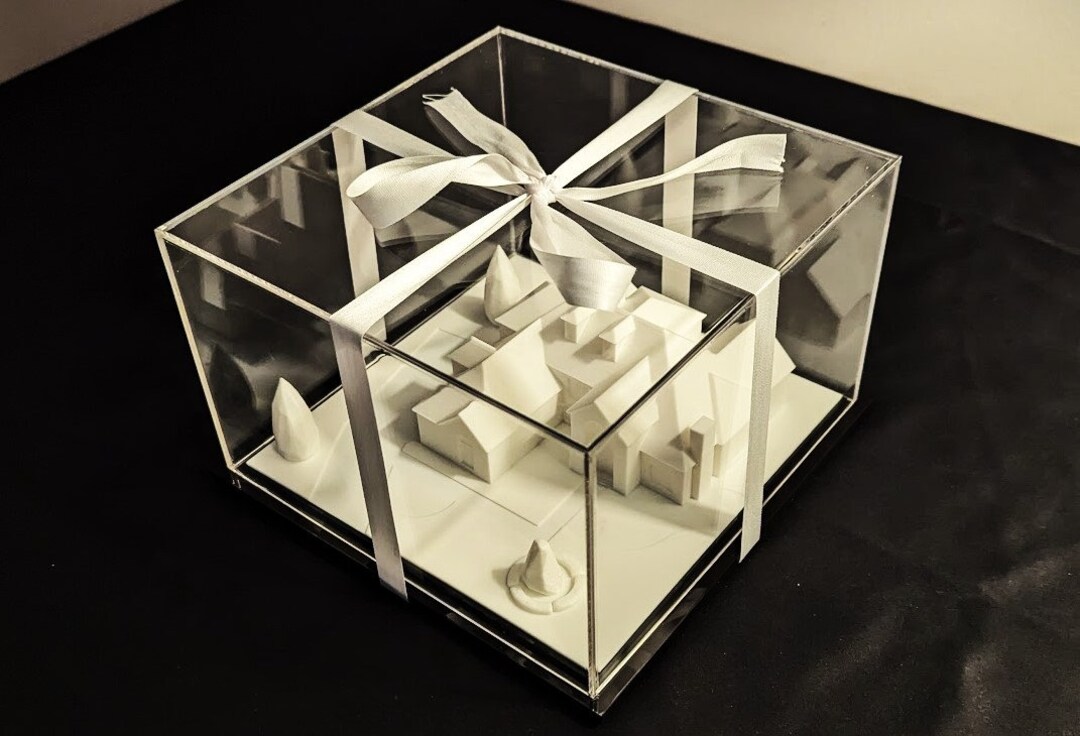 Custom Home Model With Display Case - Etsy
