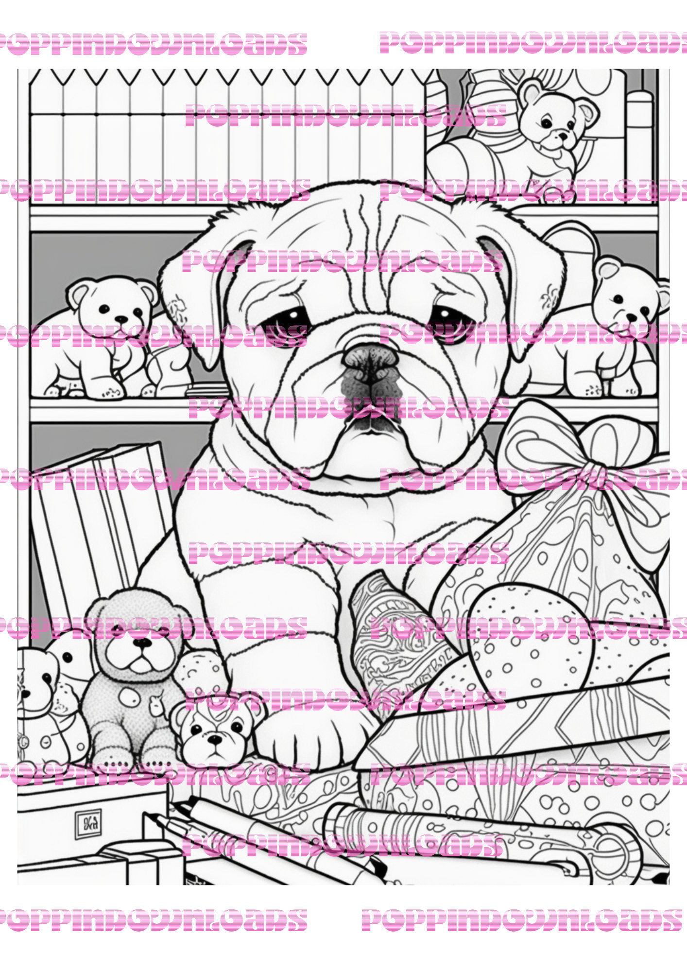 20 Puppy Coloring Pages Printable Puppies Coloring for Kids Coloring ...