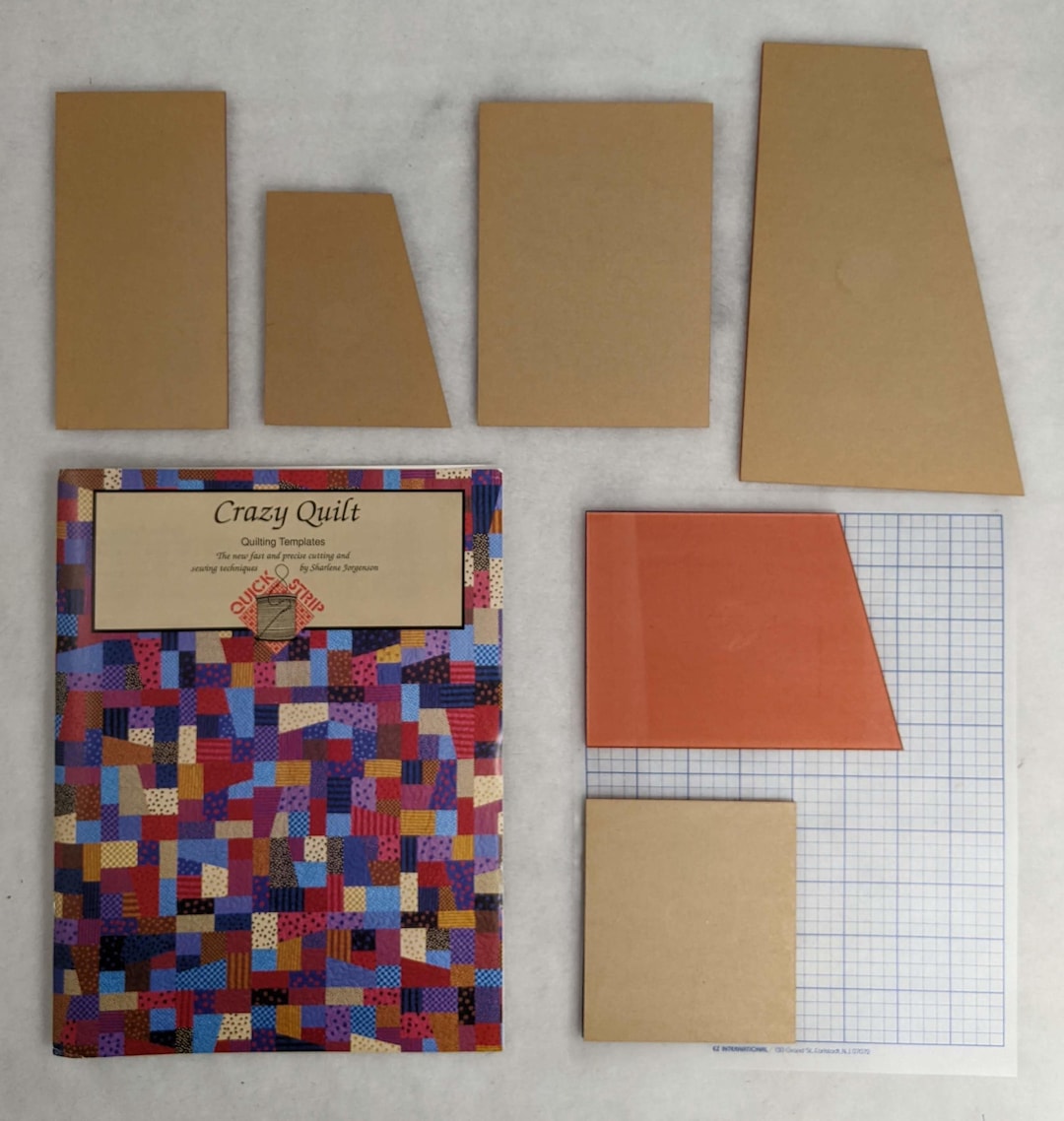 Quilting Pattern Booklet and Templates - Etsy