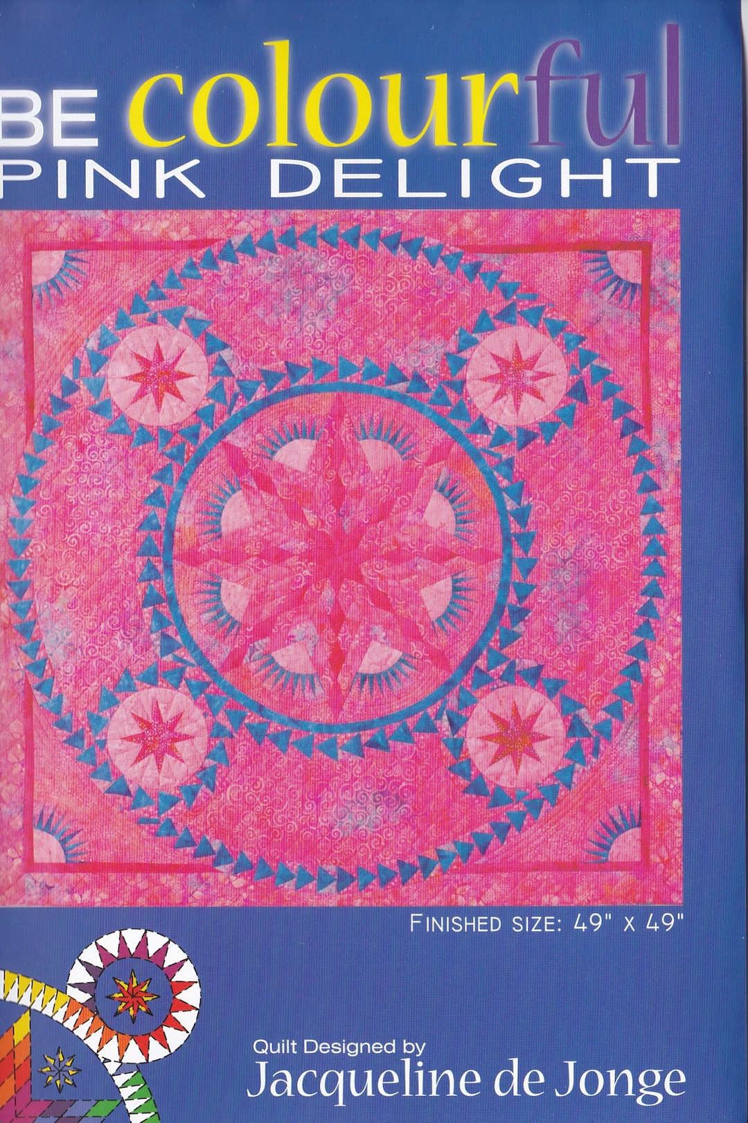 Be Colourful Modern Quilt Patterns by Jacqueline De Jonge - Etsy