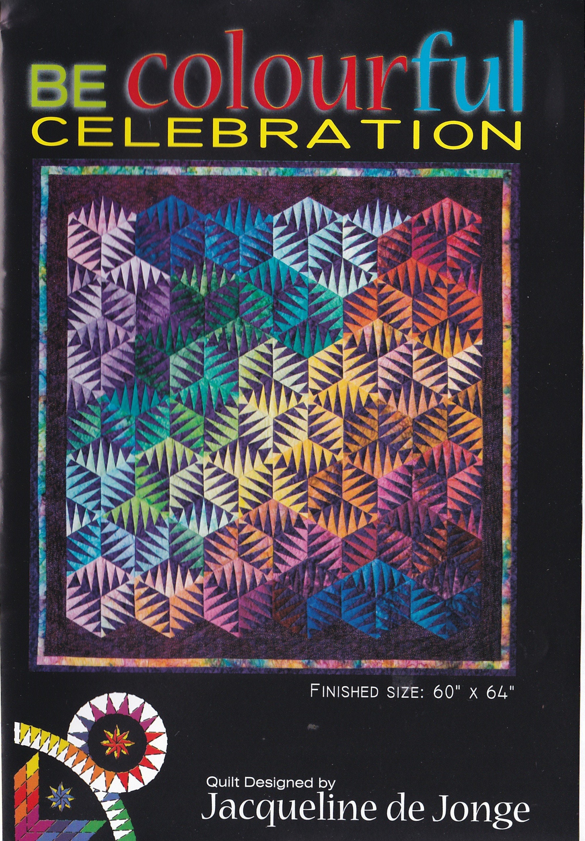 Be Colourful Modern Quilt Patterns by Jacqueline De Jonge - Etsy