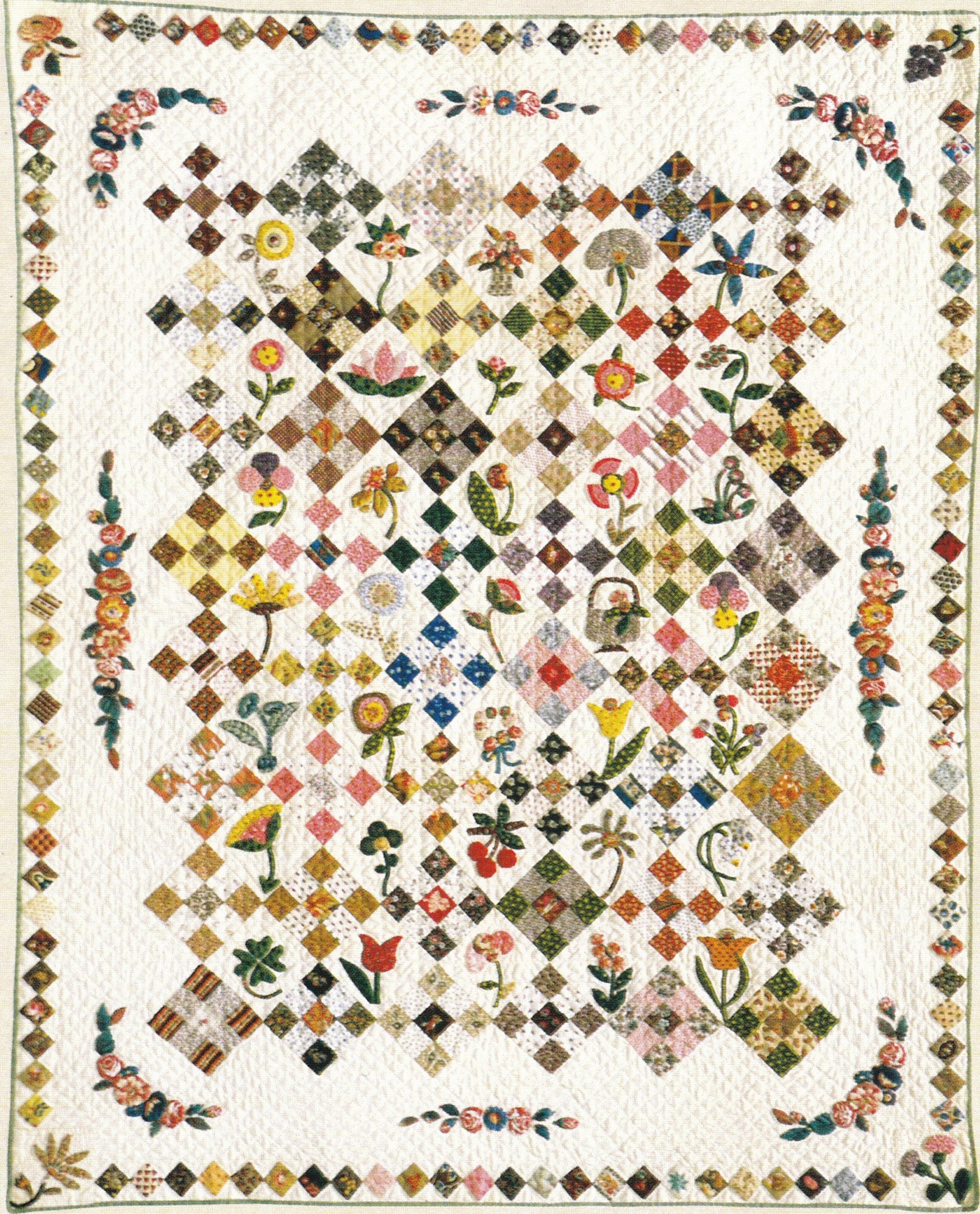 Floral Applique Quilt Patterns - Etsy