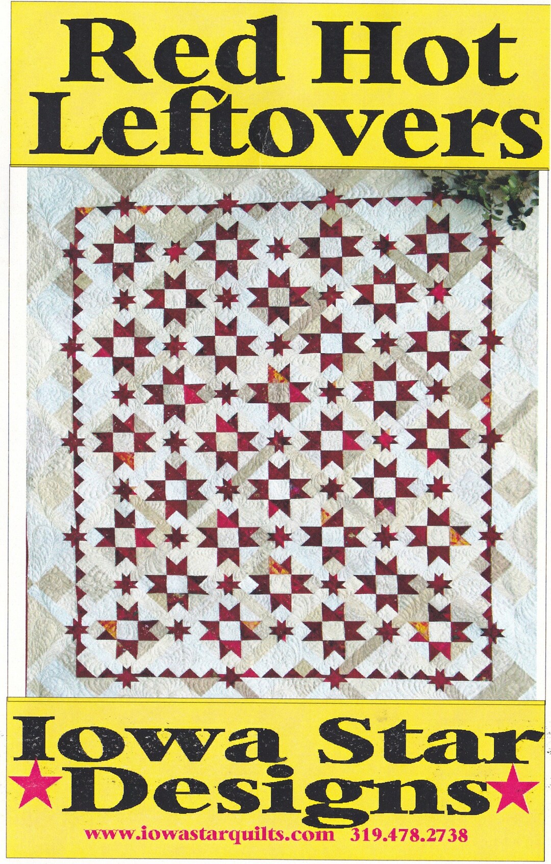Red Star Quilt Pattern - Etsy