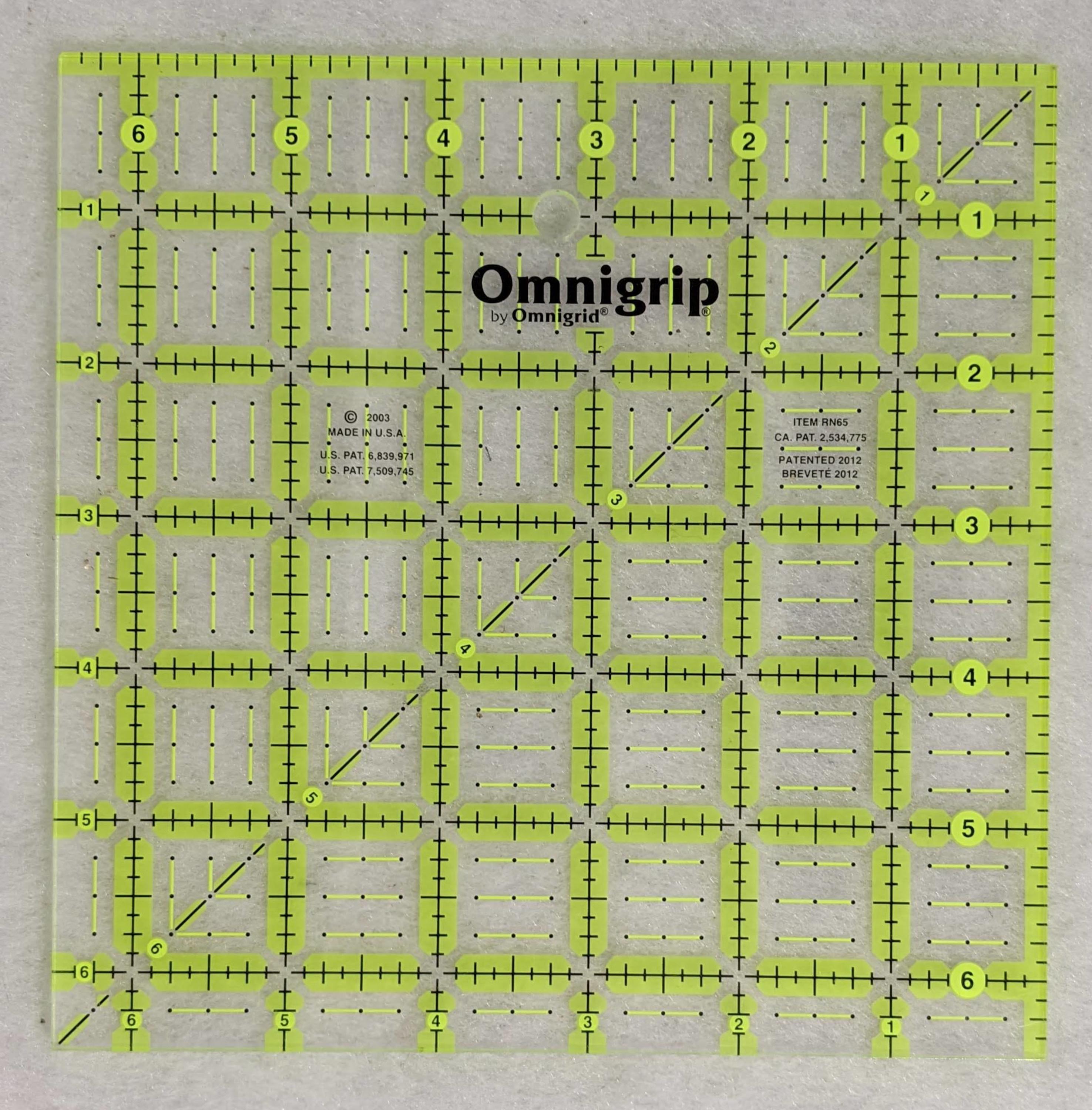 Medium Square Quilting Rulers - Etsy