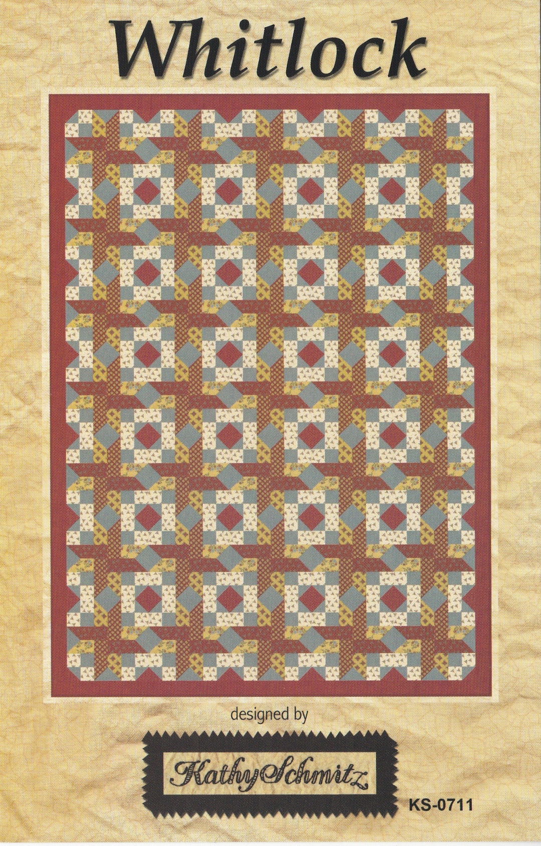 Whitlock by Kathy Schmitz Quilt Pattern - Etsy
