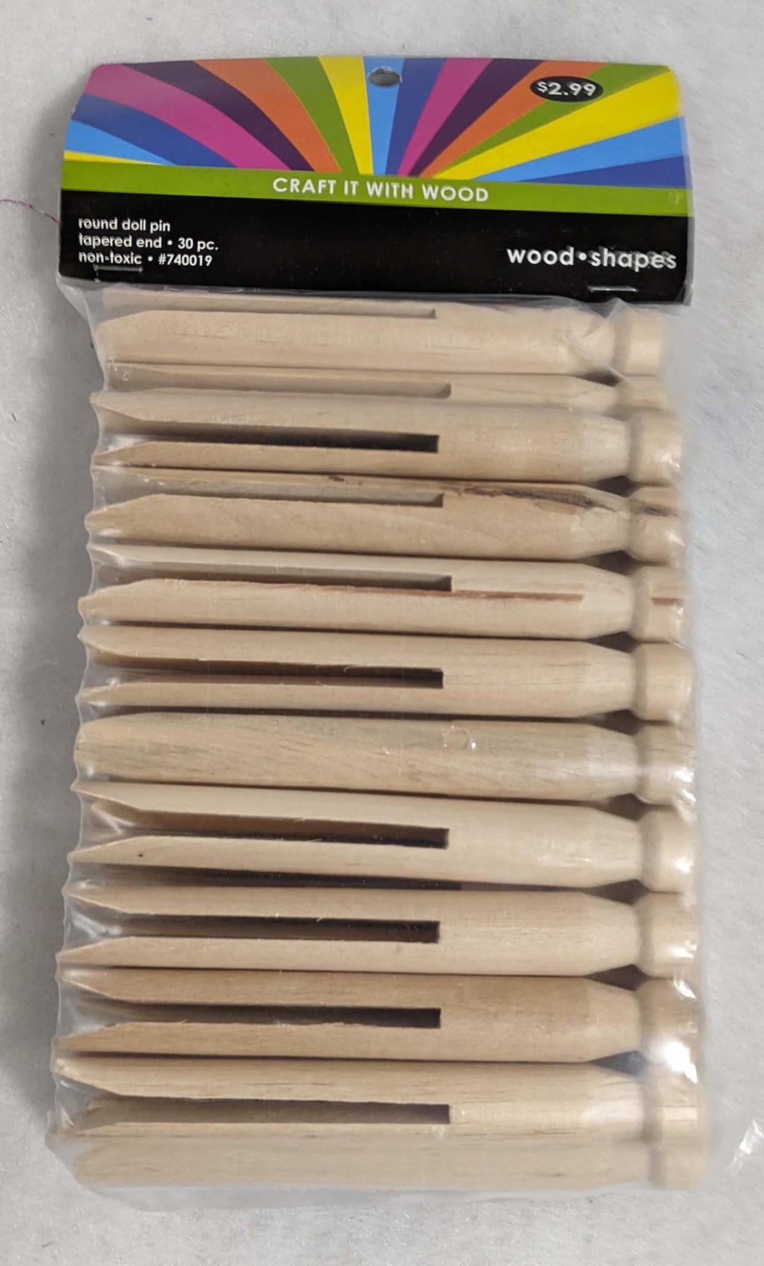 Wood Craft Pins - Etsy