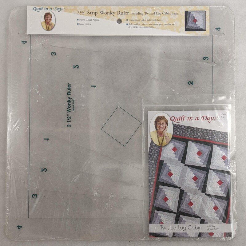 Twisted Log Cabin - Etsy