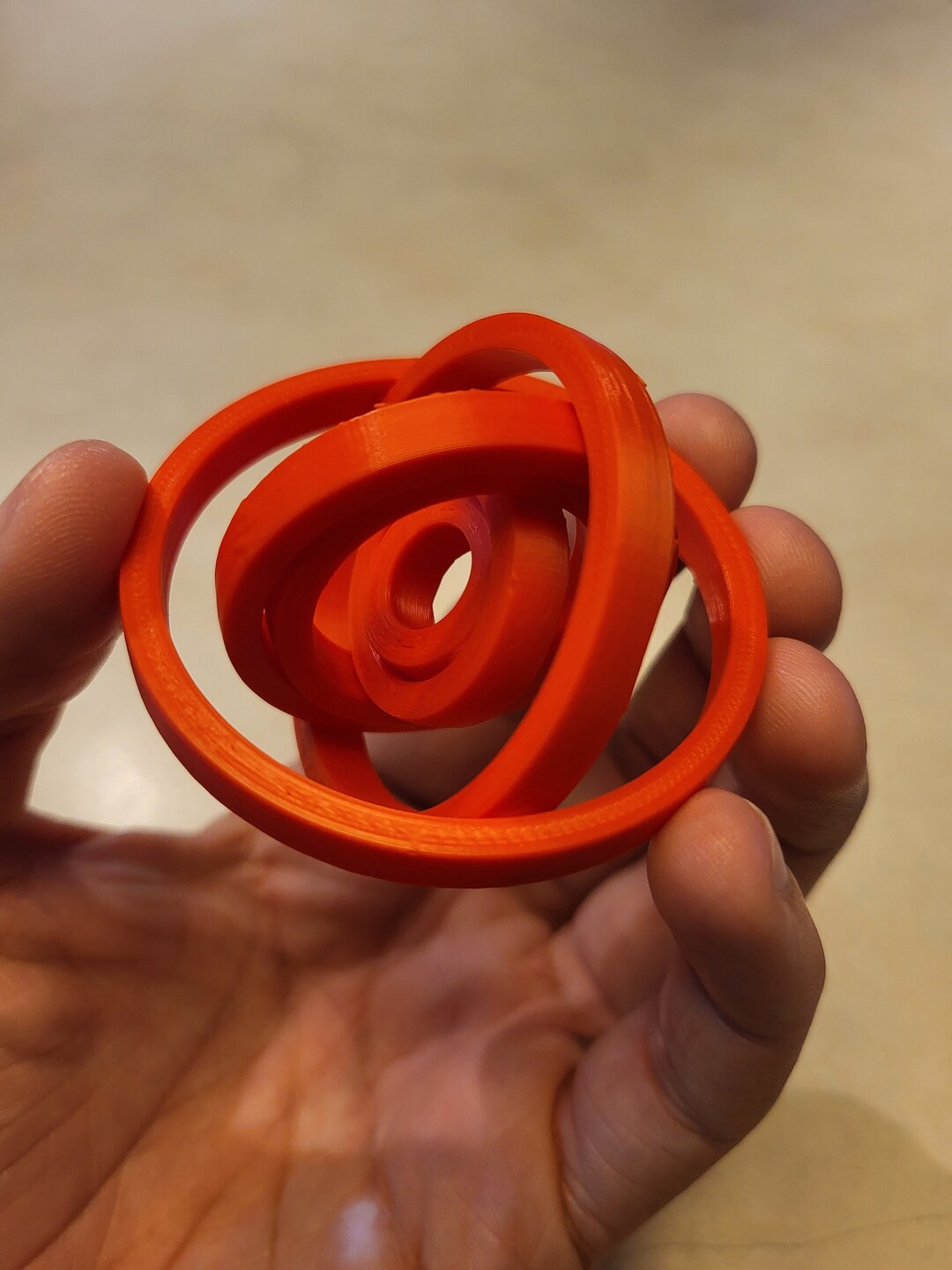 3d Printed Gyroscope- 6 Color Options- 6 Layers of Rings - Etsy