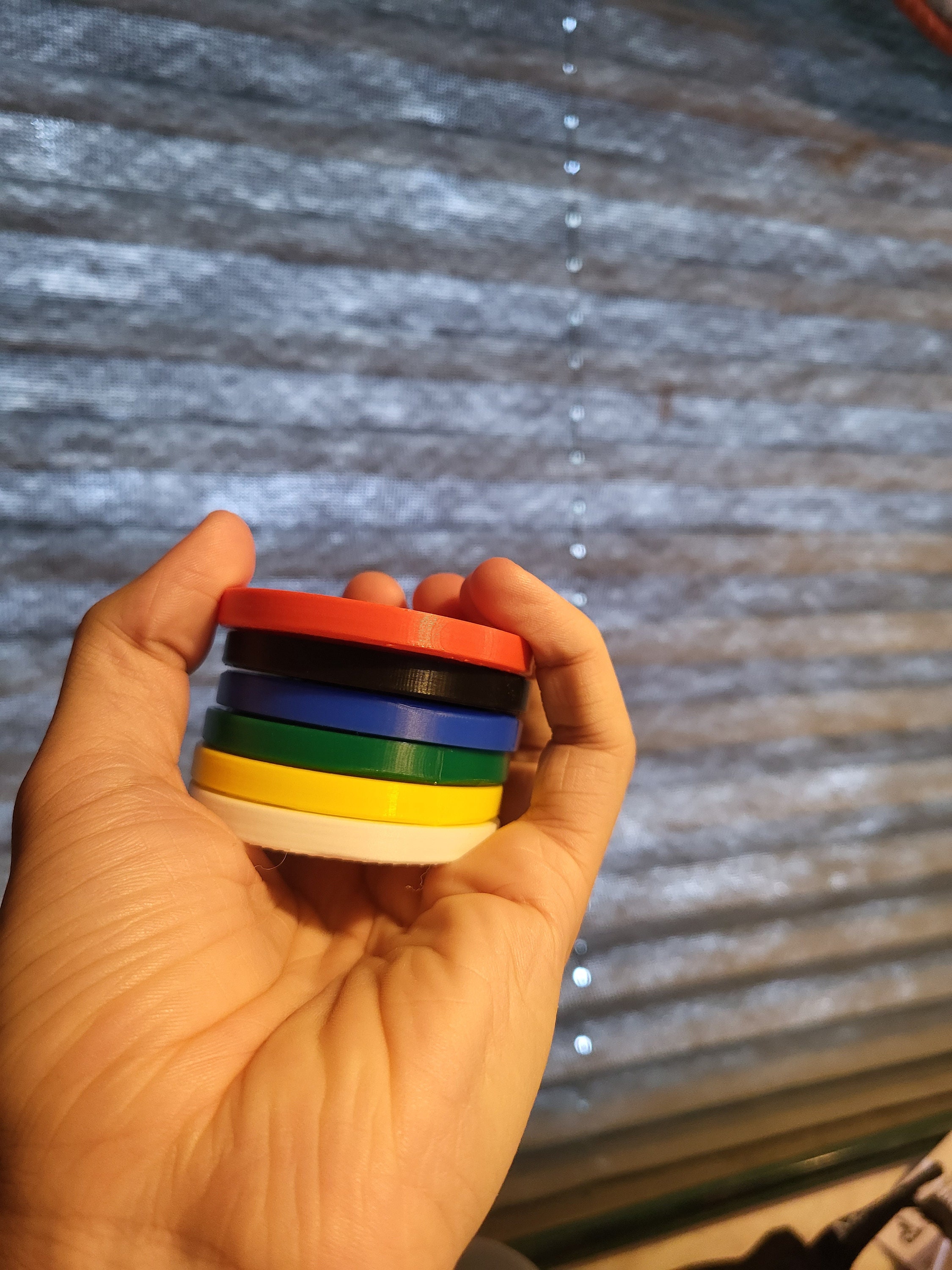 3d Printed Gyroscope- 6 Color Options- 6 Layers of Rings - Etsy