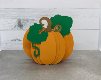 Happy Halloween Card Pumpkin - Etsy