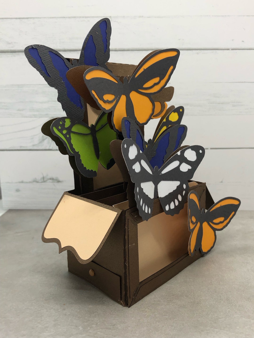 3D Card- Butterflies - Etsy