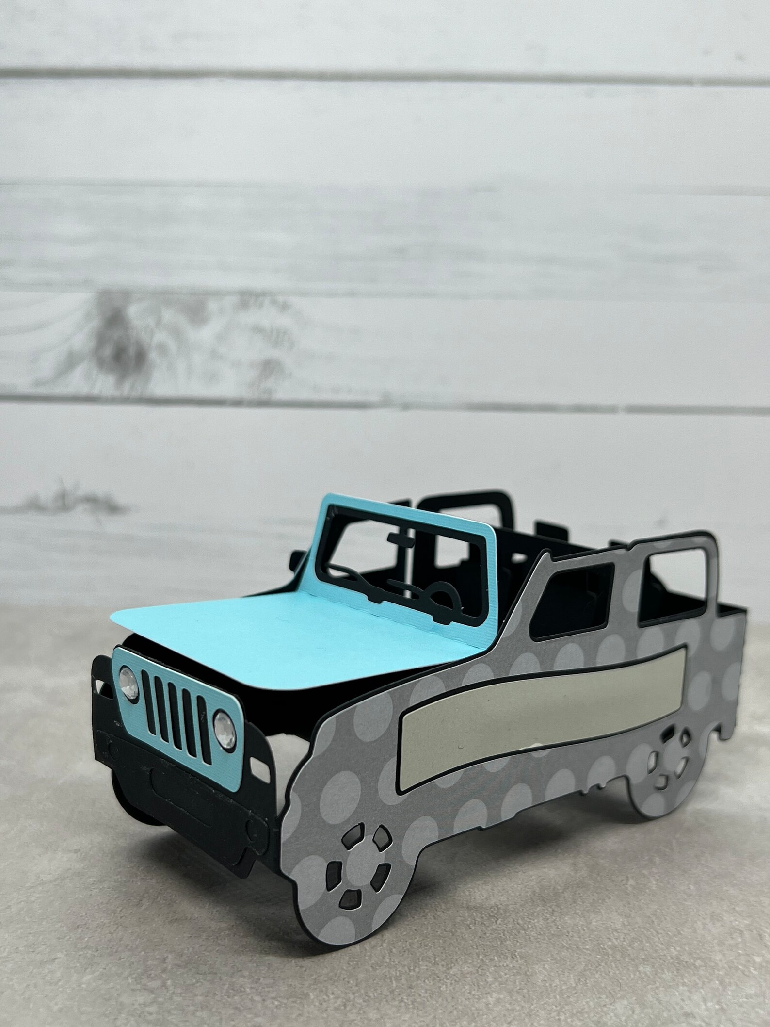 3D Card- off Road Vehicle - Etsy