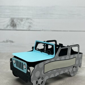 3D Card- off Road Vehicle - Etsy