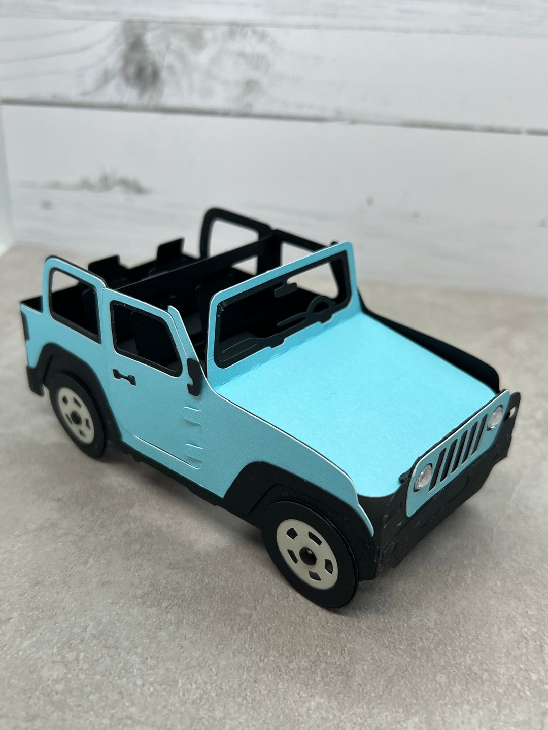 3D Card- off Road Vehicle - Etsy