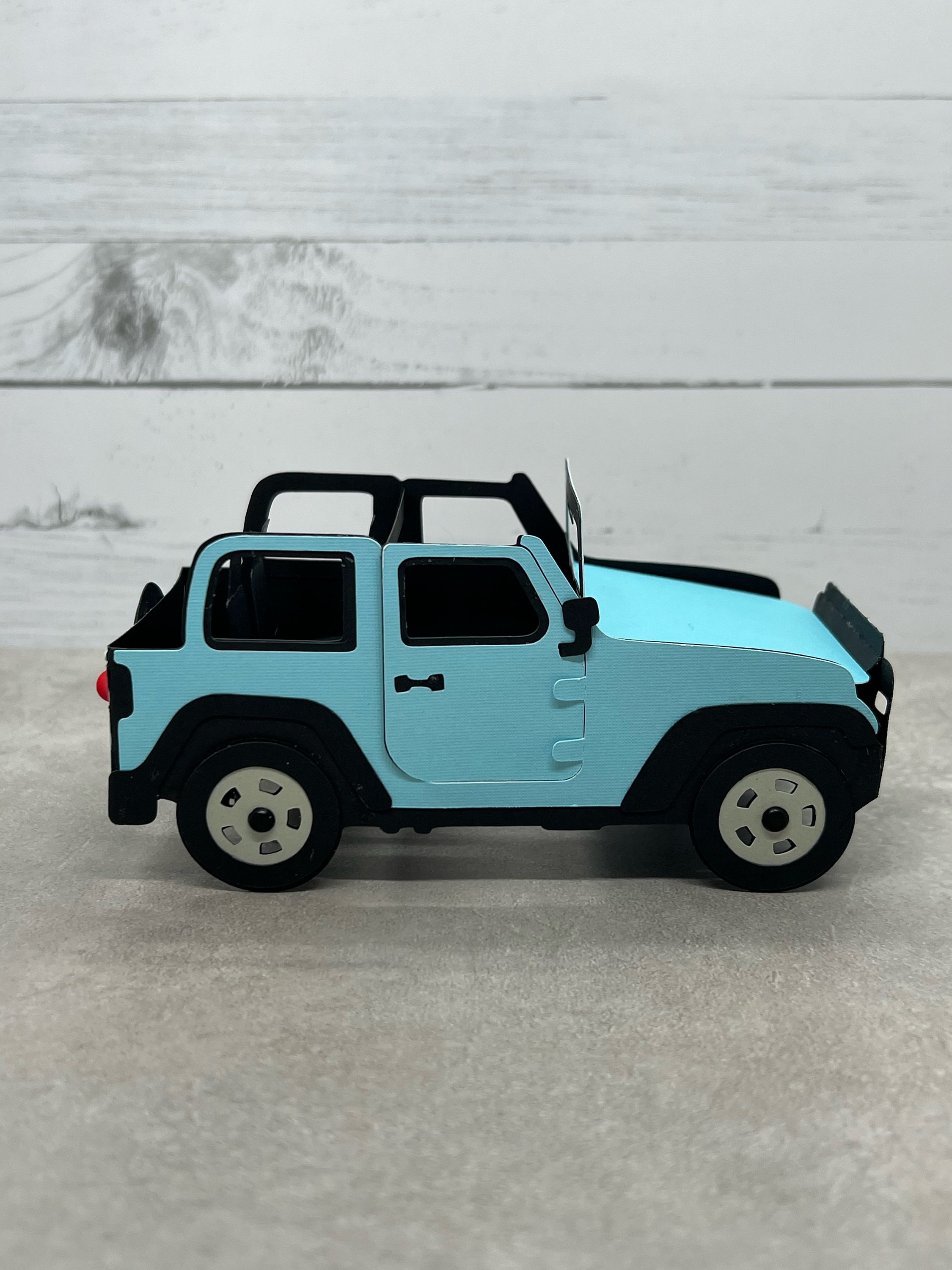 3D Card- off Road Vehicle - Etsy
