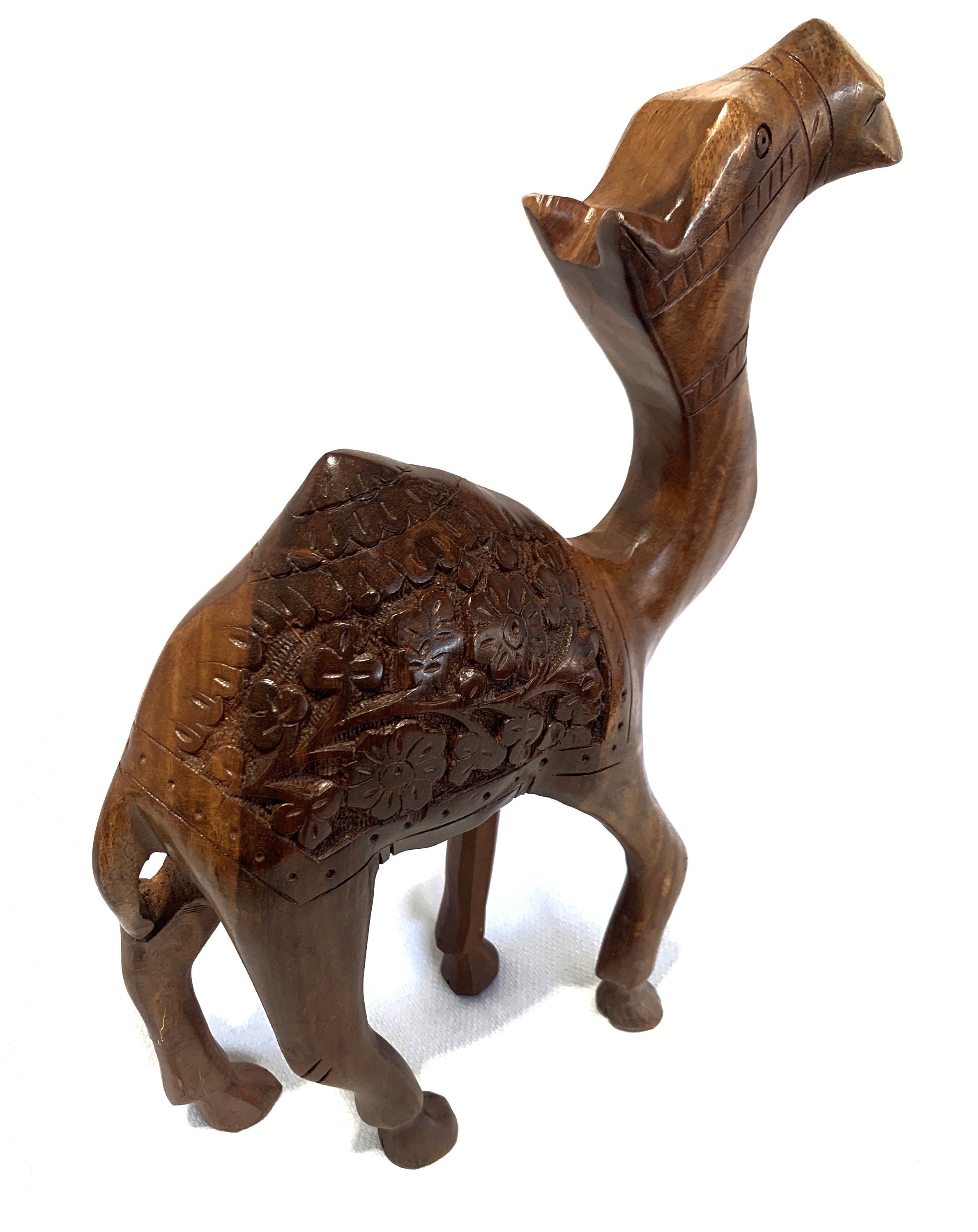 Rosewood Hand Carved Camel, Middle Eastern Camel, Desert Camel, Ship of ...
