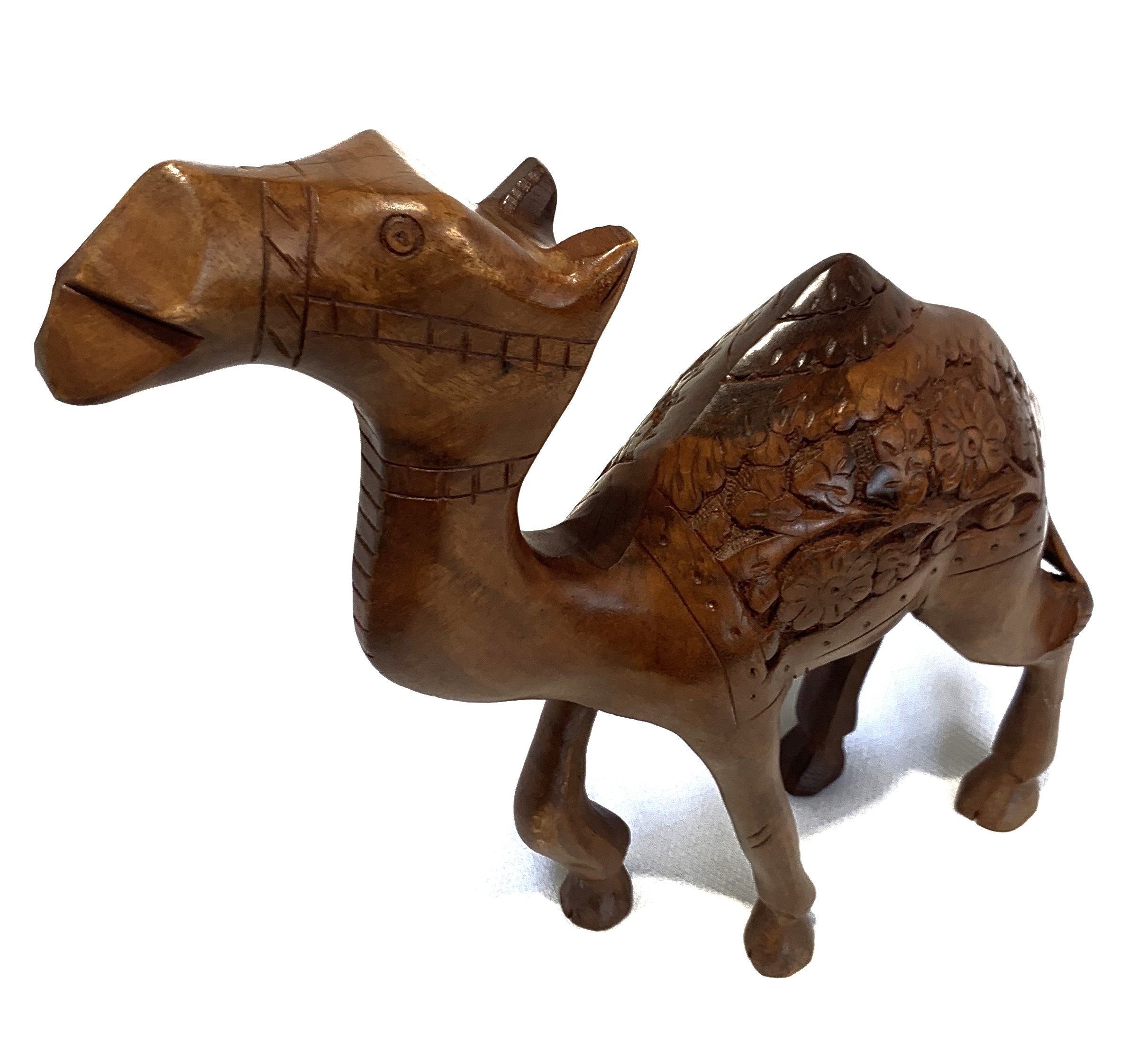 Rosewood Hand Carved Camel, Middle Eastern Camel, Desert Camel, Ship of ...