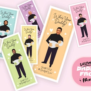 Baby Shower "who's Your Daddy" Scratchers - Scratch off Lottery Tickets ...