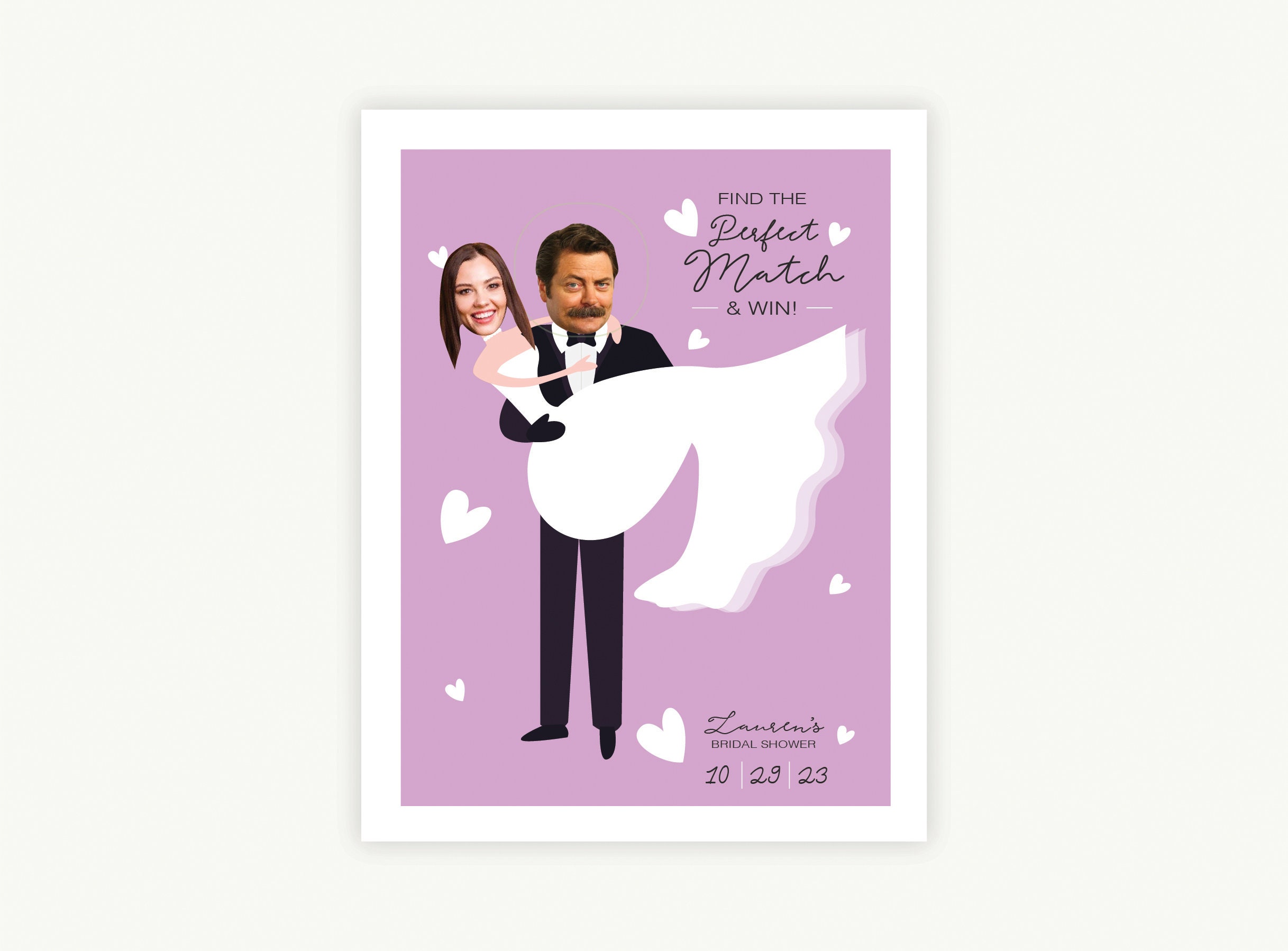 Bride and Groom Scratch-off Game Scratch off Cards Custom - Etsy