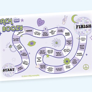 Bach & Boozy Bachelorette Board Game Bachelorette Game - Etsy