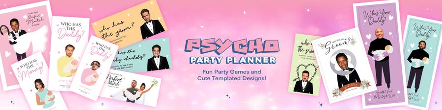 PsychoPartyPlanner - Etsy