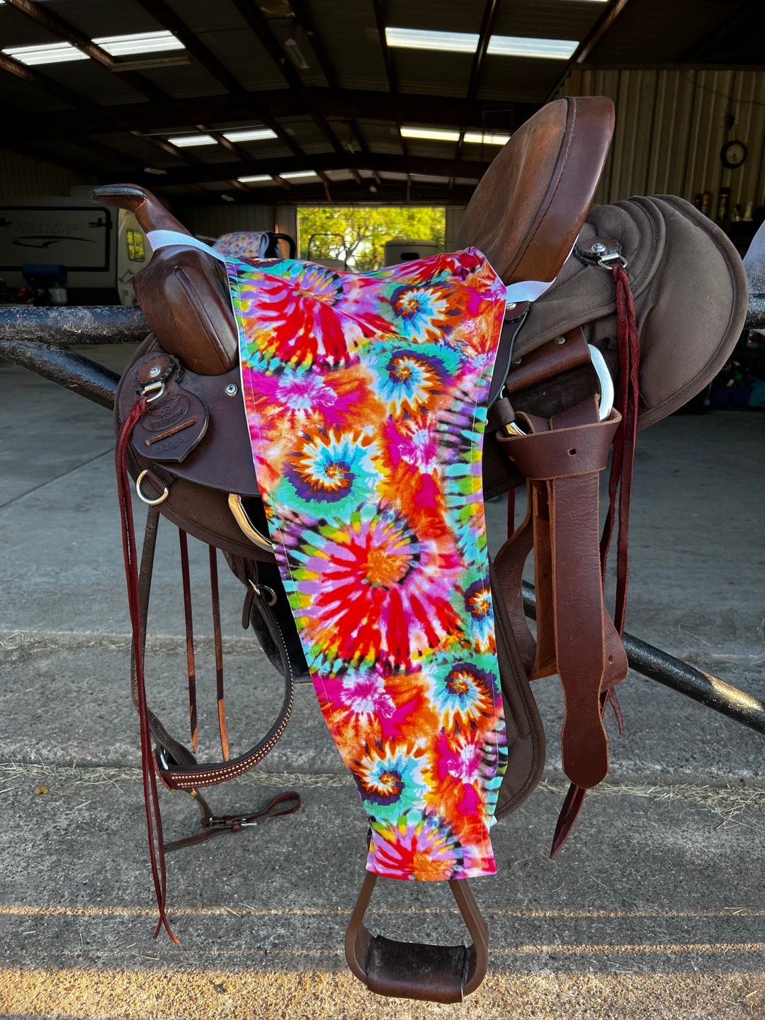 Saddle Slink-e - Handmade Western Saddle Cover: Cotton Comfort Ride Accessory - Etsy