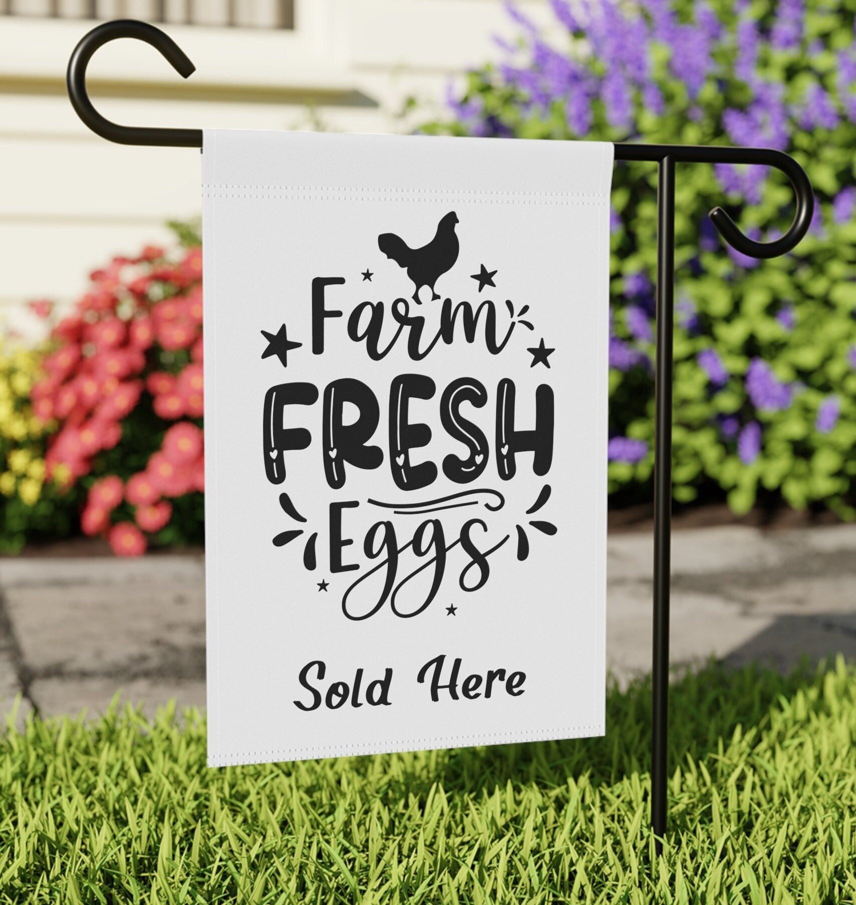 FARM FRESH EGGS Sold Here Banner Eggs for Sale Sign Local - Etsy