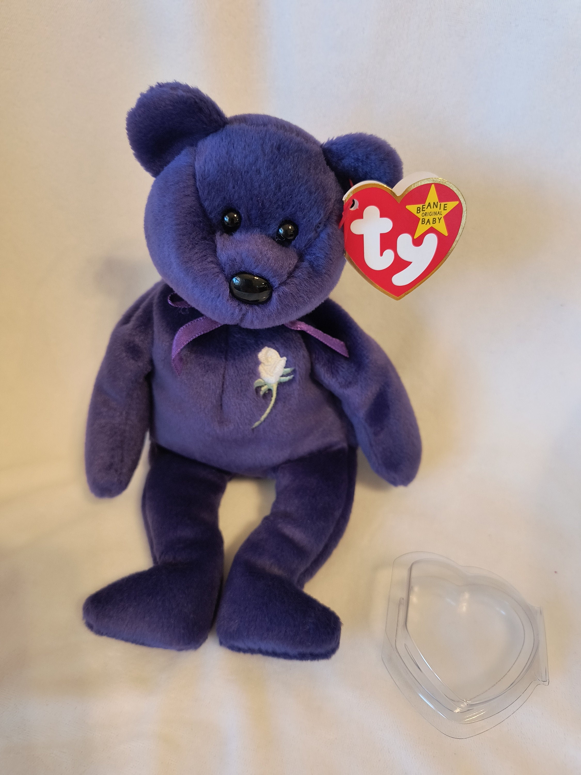 RARE Original Ty Princess Bear- Beanie Babies Collection W/ ERRORS - Etsy
