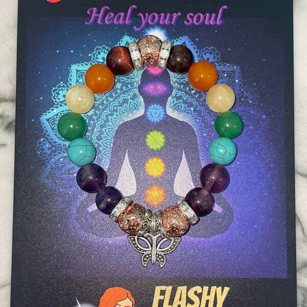 Chakra Butterfly - Etsy