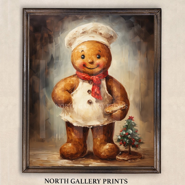 Gingerbread Chef - Etsy