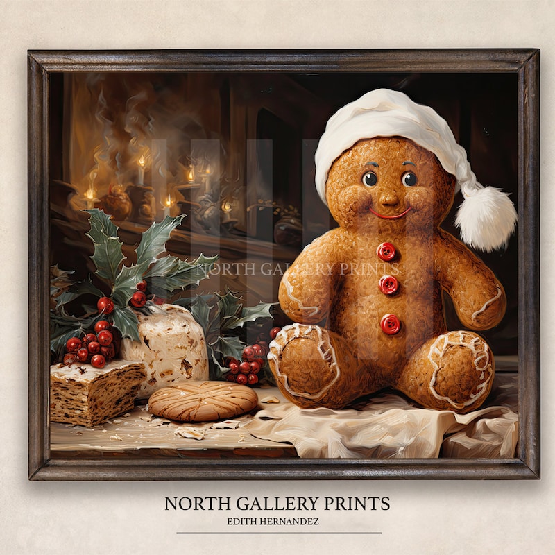 Gingerbread Man Kitchen Decor - Etsy