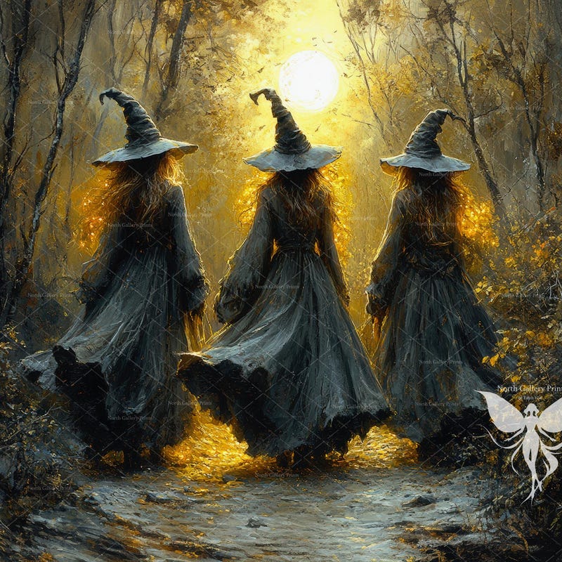 Forest Witch Art - Etsy