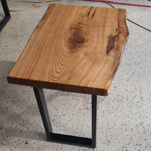 Live Edge End Table - Etsy