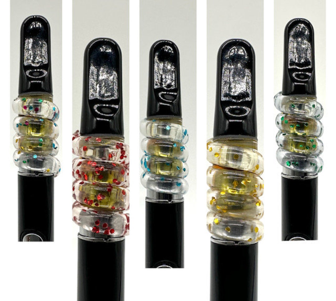 Clear Glitter Vape Pen Case Stoner Gifts Glass Cart Cover - Etsy