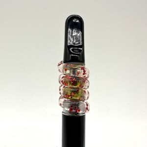 Clear Glitter Vape Pen Case Stoner Gifts Glass Cart Cover - Etsy