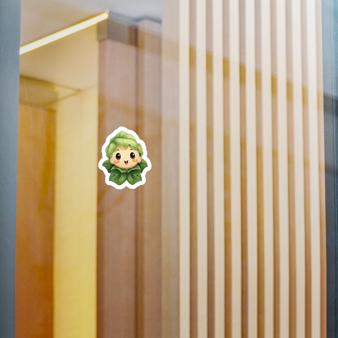 Cute Baby Cabbage Sticker: Adorable Greens - Etsy