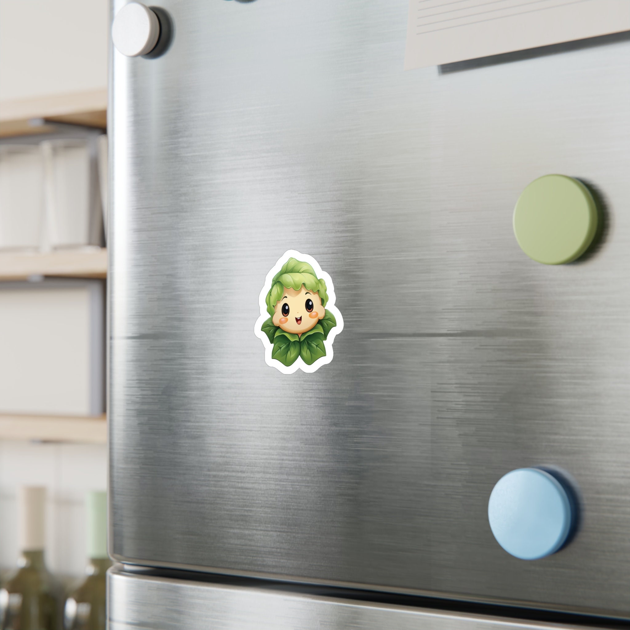Cute Baby Cabbage Sticker: Adorable Greens - Etsy