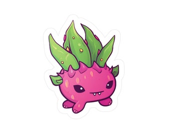 Purple Furry Cartoon Dragon Sticker: Cute and Playful - Etsy