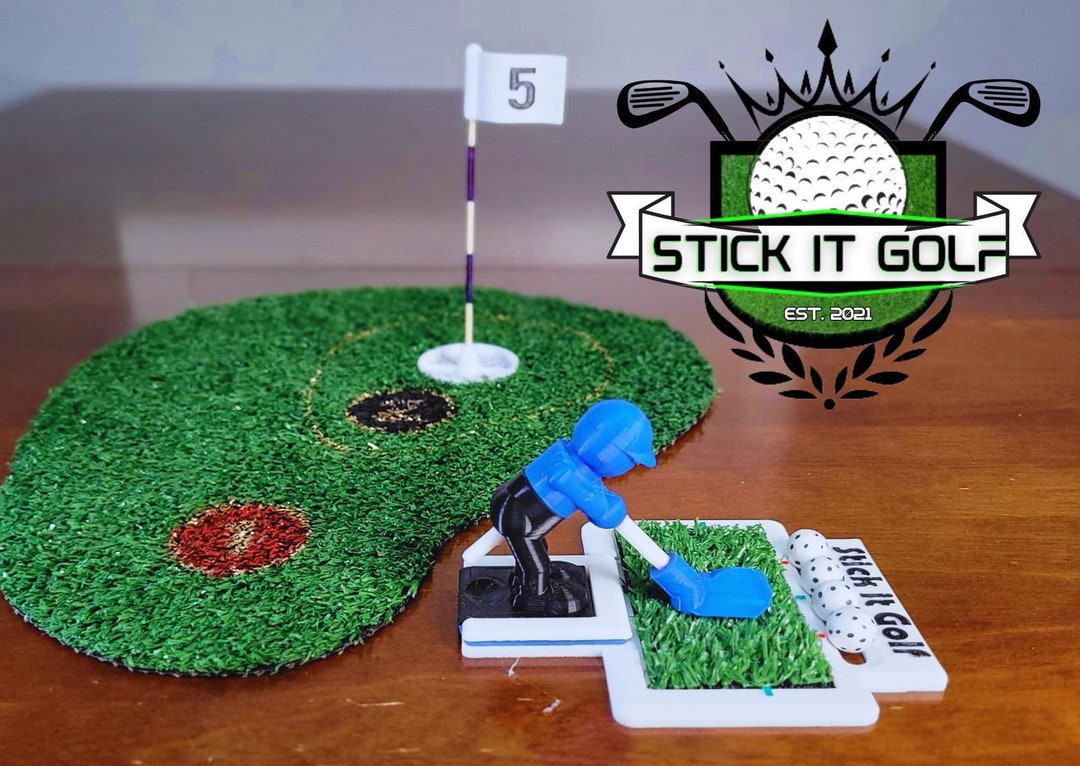 Table Top Golf "stick It Golf" - Etsy