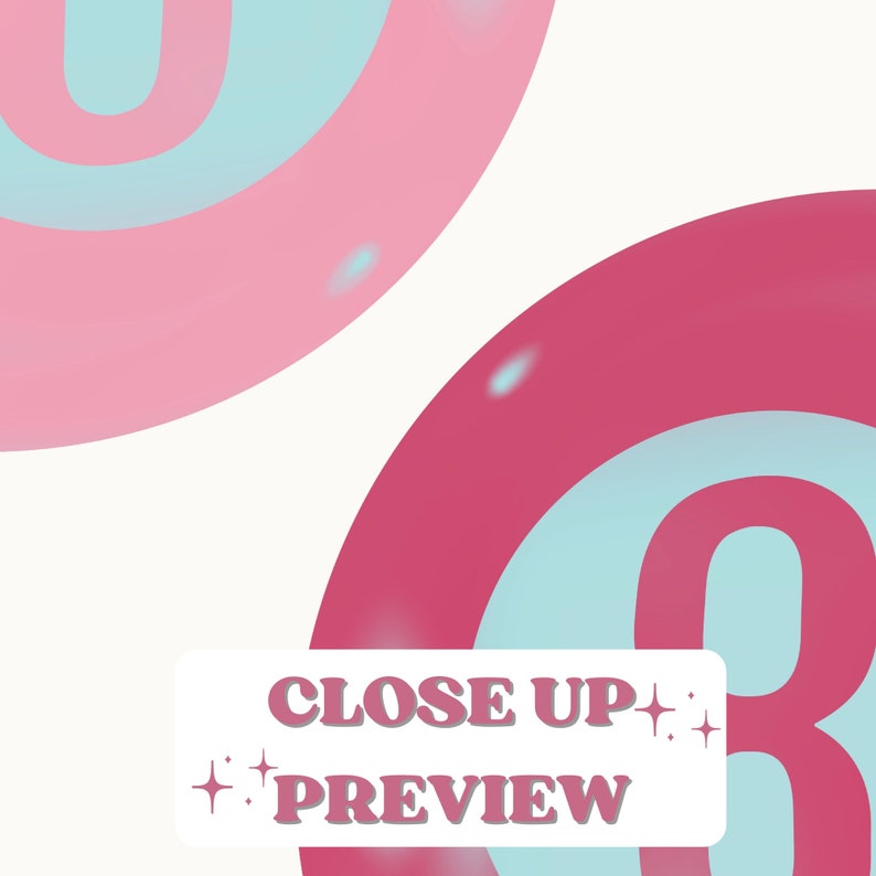 Pink 8 Ball Print, Y2K Room Decor, Preppy Bar Cart Wall Art ...