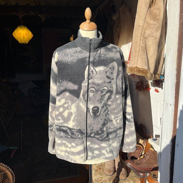 Wolf Fleece - Etsy UK