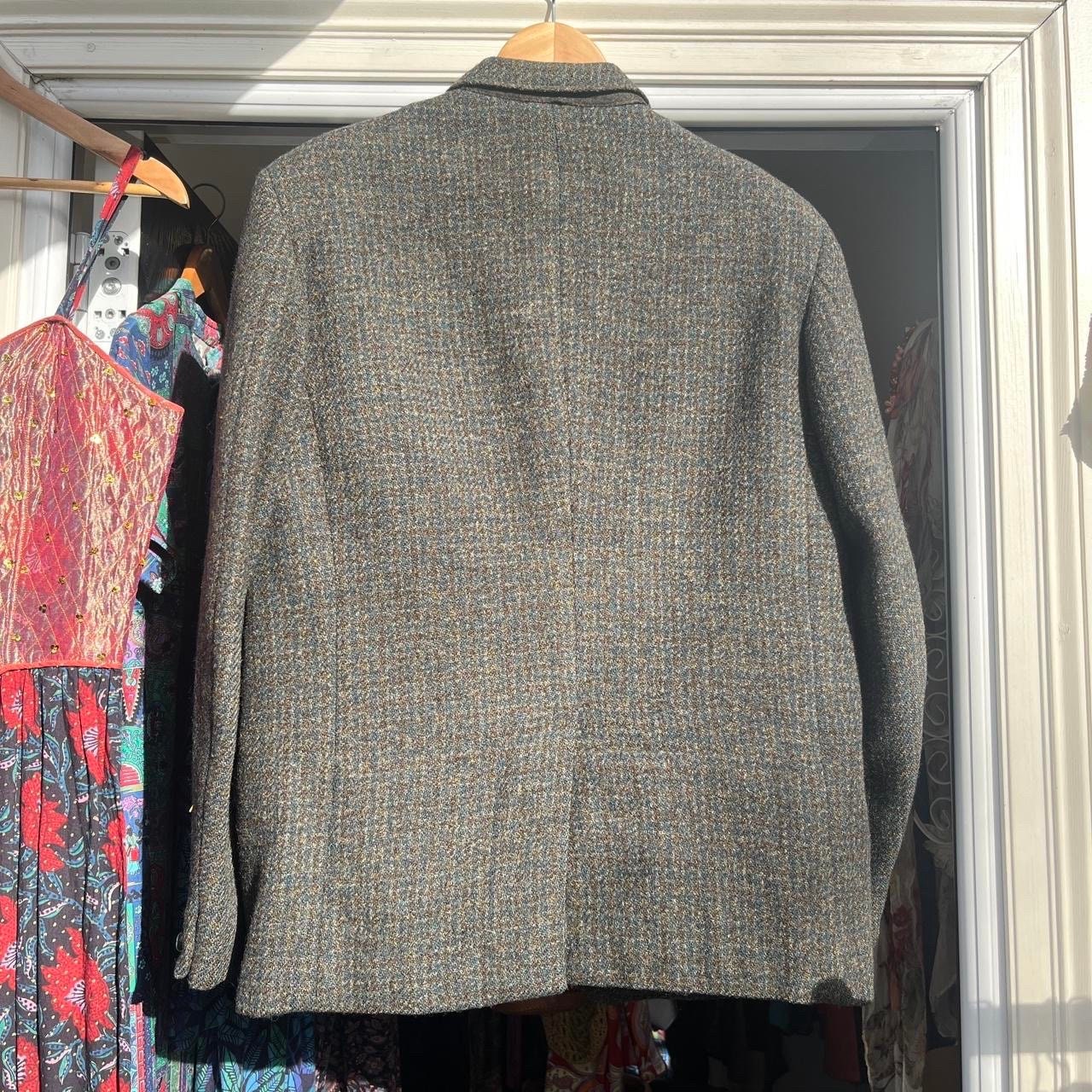 Handwoven Vintage Harris Tweed Blazer Jacket M Wool John Collier - Etsy