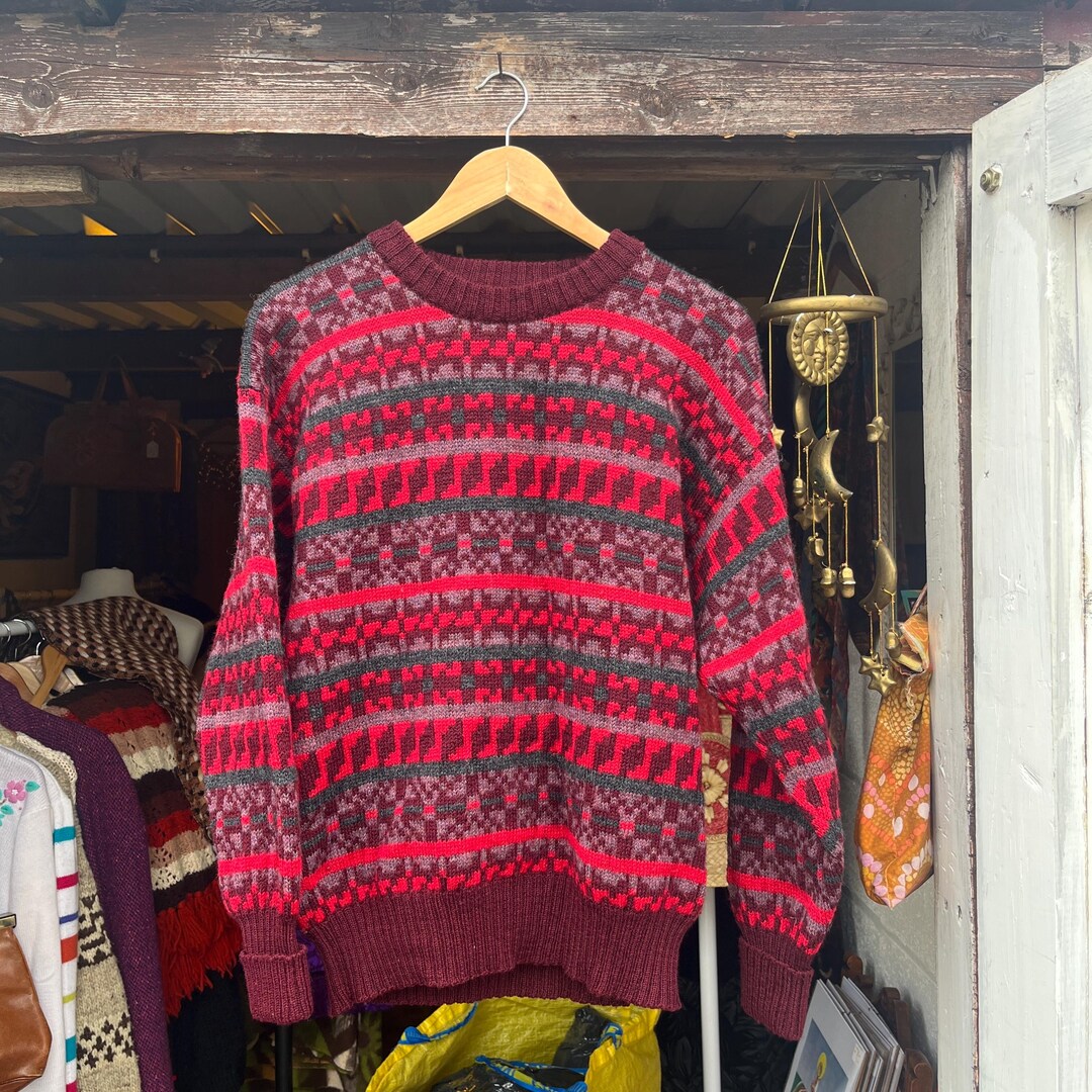Gorg Vintage Wool Jumper by the British Wool Collection - Etsy
