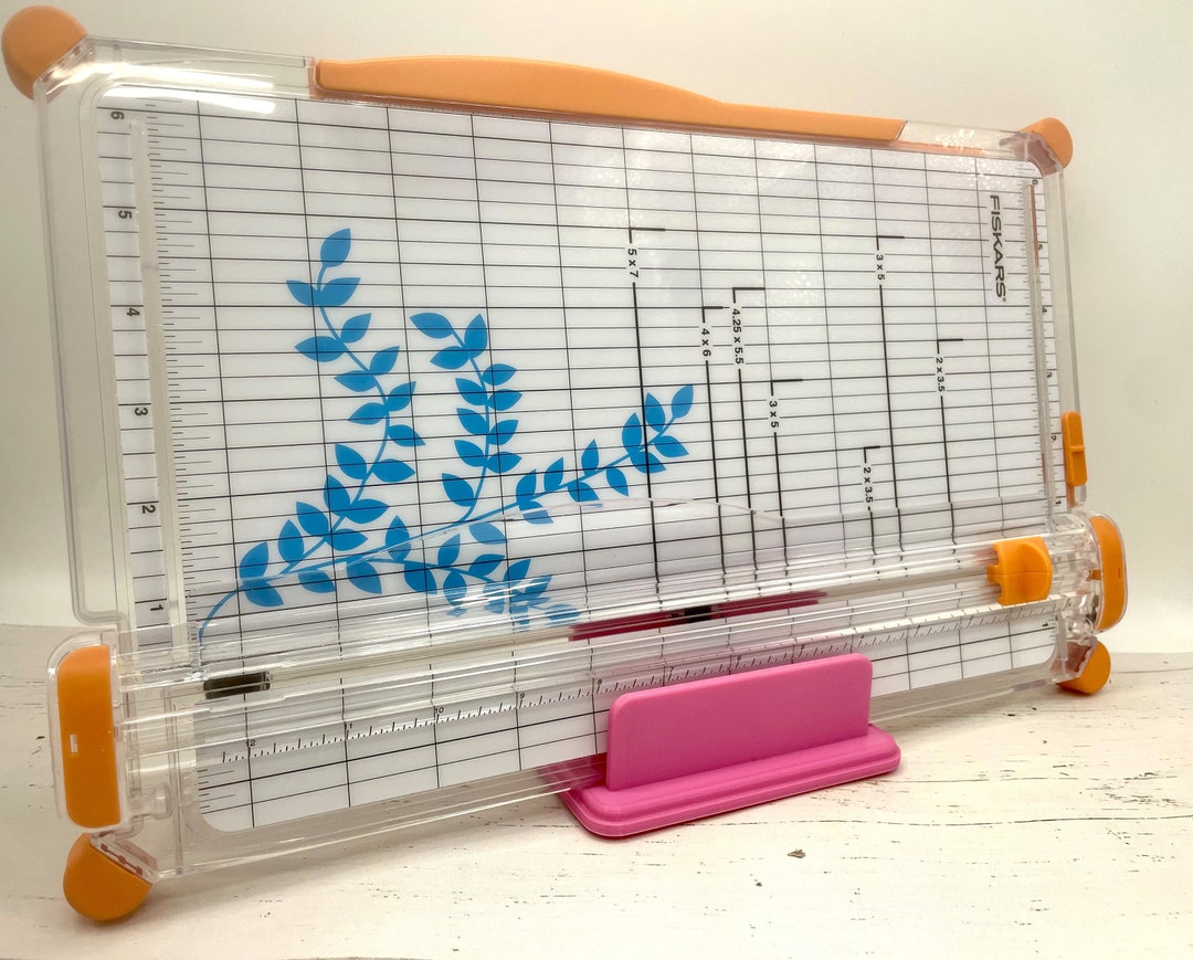 LAST CHANCE SALE- Paper Trimmer Stand- Fiskars or Similar Sized Paper ...