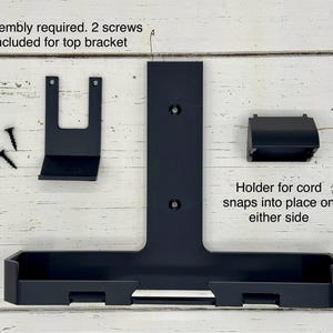 MOUNT for DCB102 Dual Dewalt Battery Charger- Double Dewalt Wall Mount ...