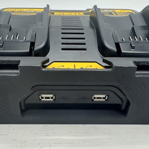MOUNT for DCB102 Dual Dewalt Battery Charger- Double Dewalt Wall Mount ...